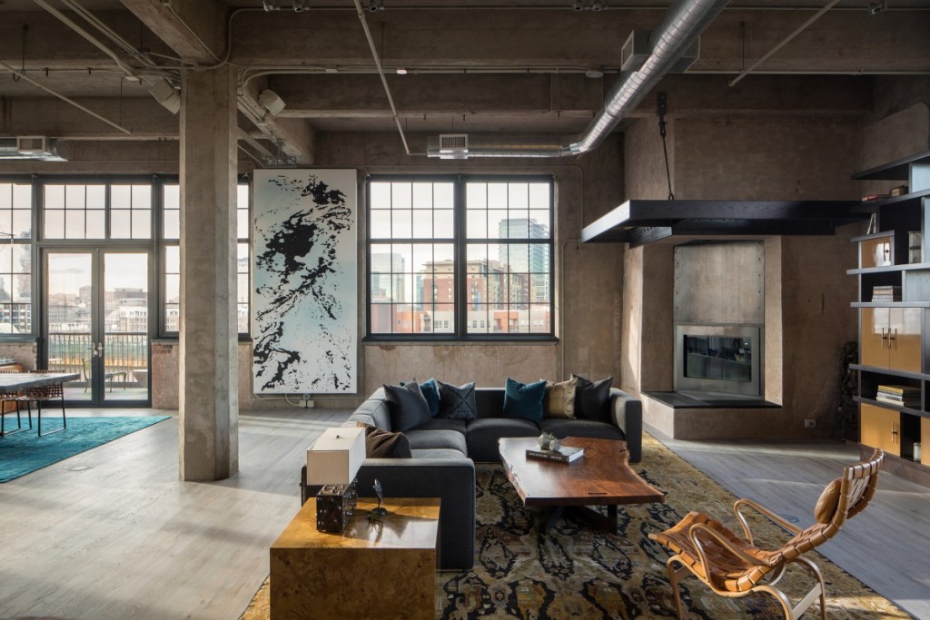 Graanfabriek omgetoverd tot industrieel loft