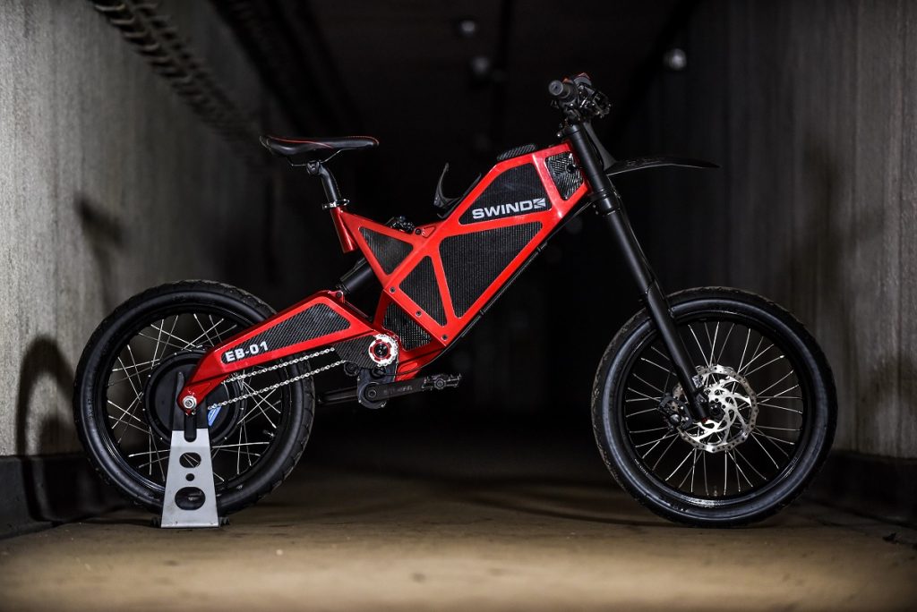 De snelste e-bike ter wereld: de Swind EB-01 gaat 100 kilometer per uur