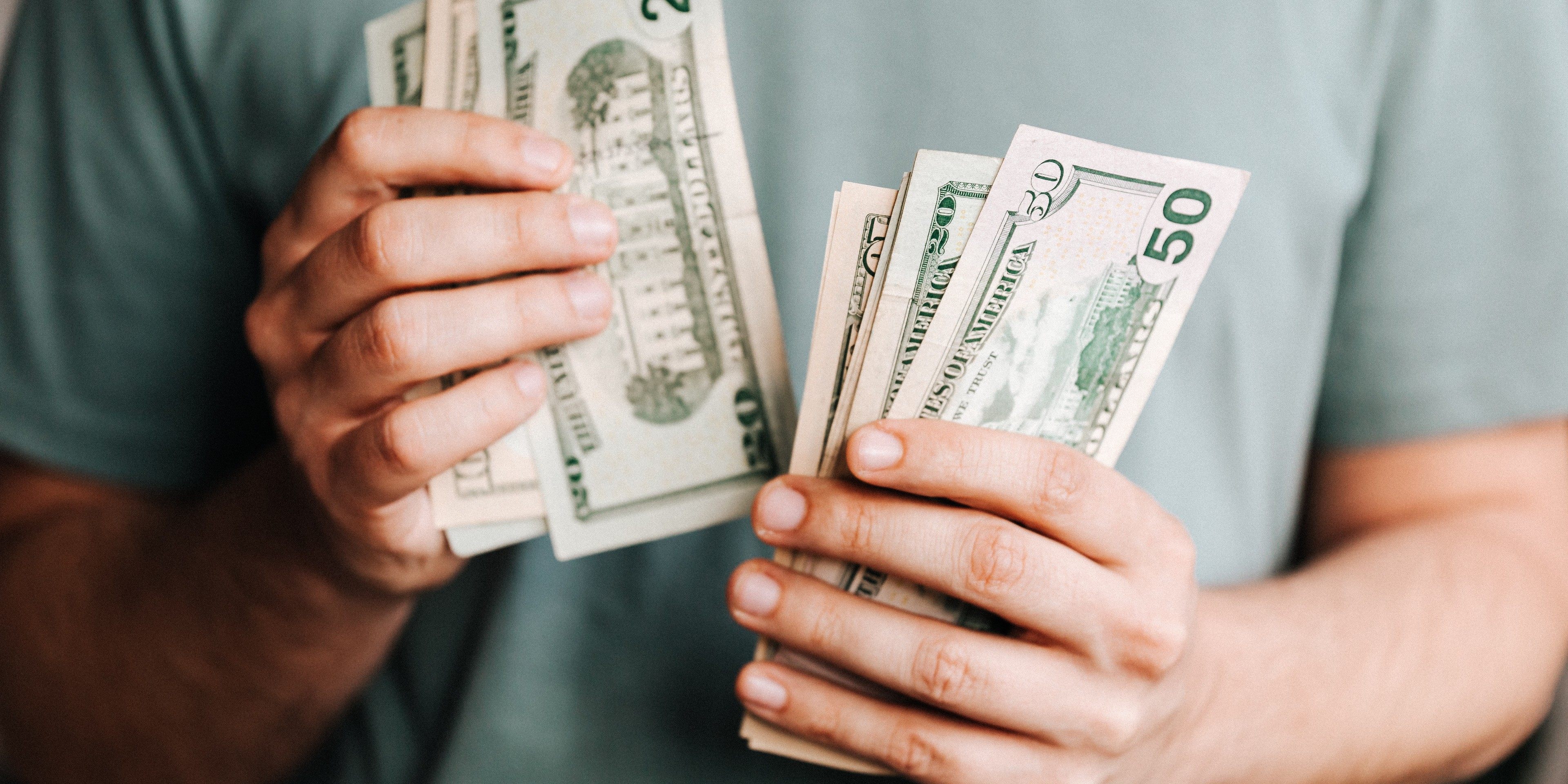 Het gemiddelde vermogen per huishouden van grote steden in Nederland