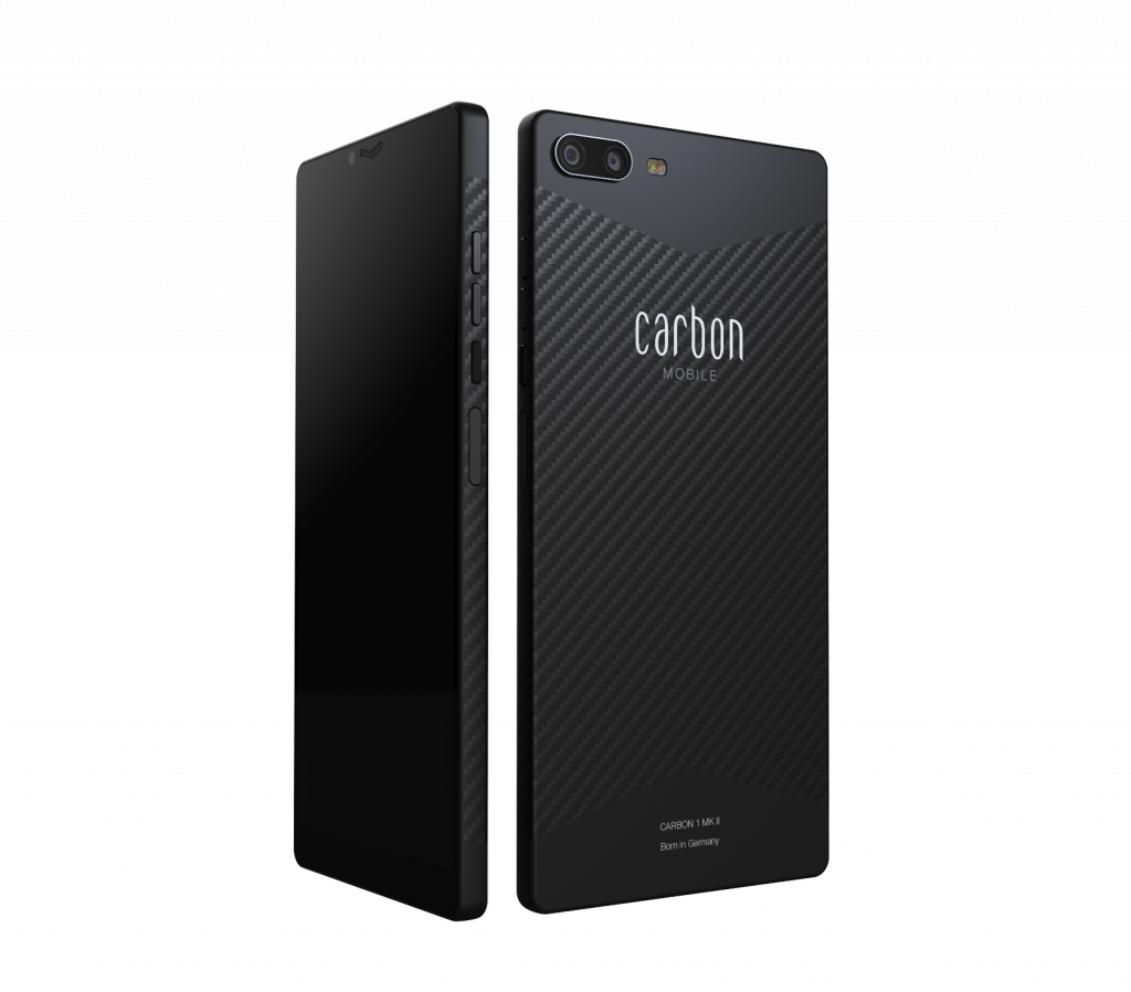 De Carbon 1 MK II is 's werelds eerste smartphone van koolstofvezel