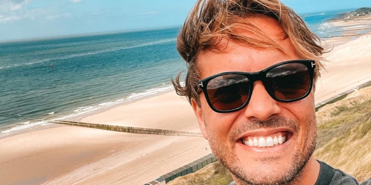 Bas Smit heeft zijn Mercedes voorzien een héél opvallende, nieuwe kleur