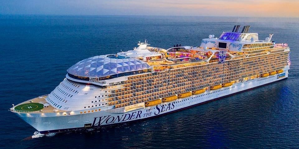 'Wonder Of The Seas' is het grootste cruiseschip ter wereld | MAN MAN