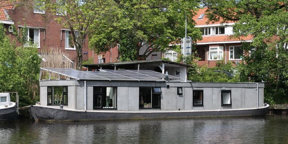 Funda buitenkans: woonboot in Groningen kost slechts €155.000,-