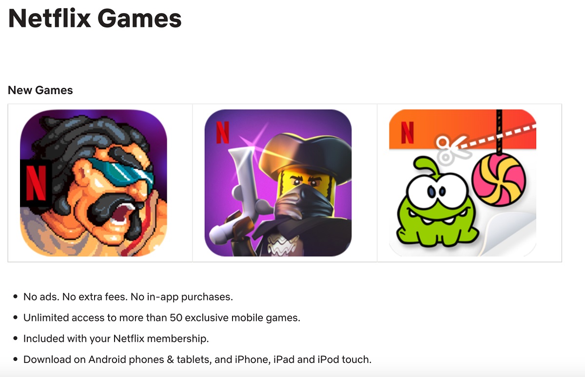 Netflix Games: een voorzichtig begin met veelbelovende thema's