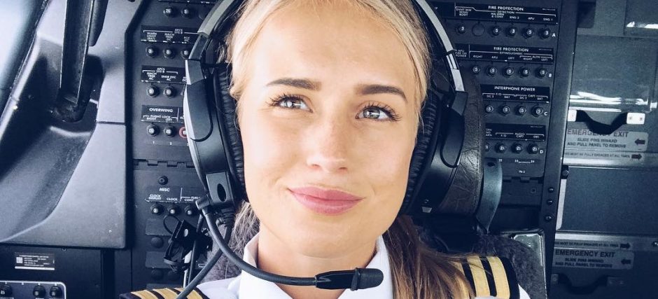 De Zweedse Maria is pilote en een enorme Instagram sensatie | MAN MAN