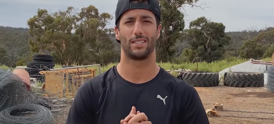 De bijzondere boerderij-training van Daniel Ricciardo | MAN MAN