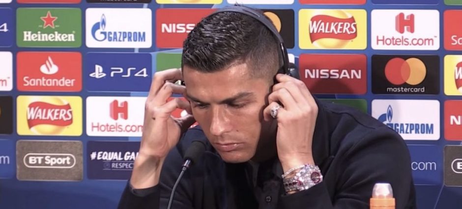 Cristiano Ronaldo steelt de show met een horloge van $2 miljoen | MAN MAN